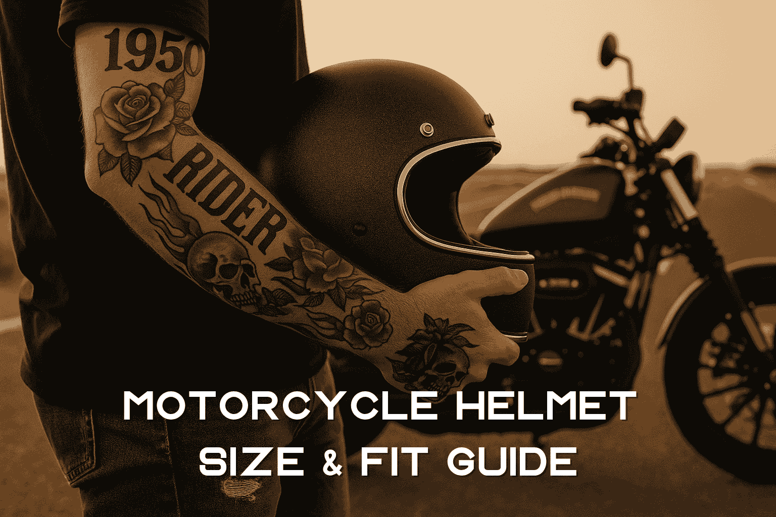 Motorcycle Helmet Size & Fit Guide 2025 | Rider District Europe - Rider ...